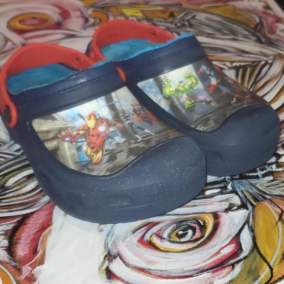 CROCS | Shoes | Crocs Marvel Avengers Kids | Poshmark